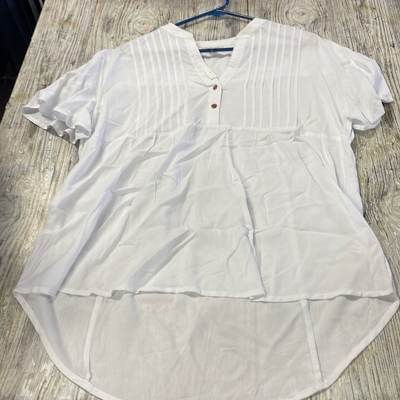 Cato | Tops | Nwt Cato White Blouse | Poshmark